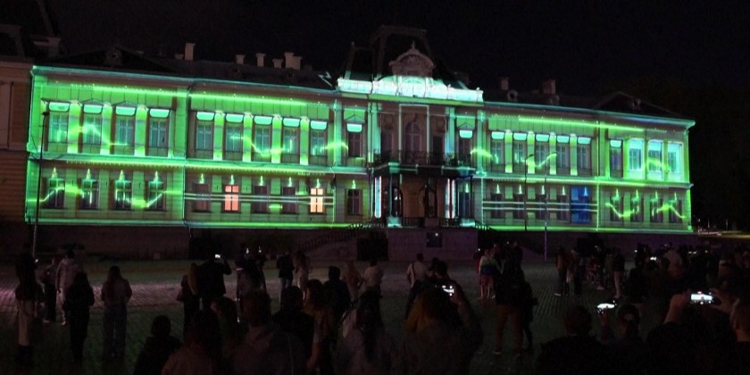 Sofia's cultural landmarks dazzle with 3D light installations | Myanmar International TV